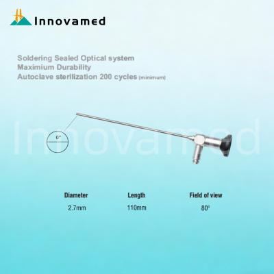 China Autoclavable 2.7mmx110mm Ear Endoscope For Ent Minimally Invasive Surgery for sale