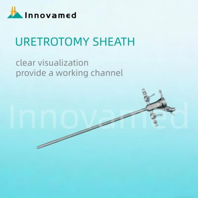 China Stainless Steel Urology Cystoscopy Sheath And Obturator Autoclave Safe OEM for sale