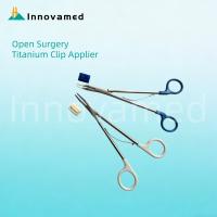 China stainless steel Medical Surgical Instruments Open Surgery Titanium Clip Applier for sale