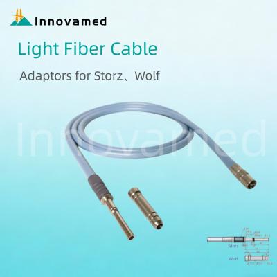 China Premium Medical Fiber Optic Adaptors for Storz$Wolf Cable for Autoclave Sterilization and Universal Connectors for sale