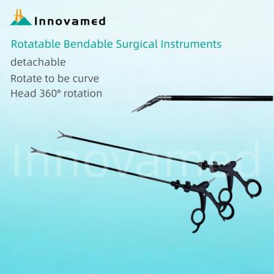 China DETACHABLE & ARTICULATING SURGICAL GRASPER REUSABLE BENDABLE LAPAROSCOPIC INSTRUMENTS for sale