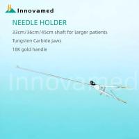 China V SHAPE WITH18K GOLD HANDLE SURGICAL INSTRUMENTSSURGERY NEEDLE HOLDER for sale