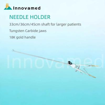 China V SHAPE WITH18K GOLD HANDLE SURGICAL INSTRUMENTSSURGERY NEEDLE HOLDER for sale