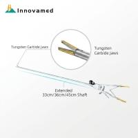 China Reusable Curved Metzenbaum Laparoscopic Scissors Rotatable Cautery Compatible for Minimally Invasive Surgery for sale