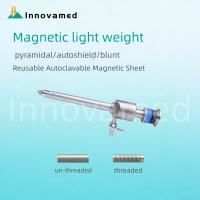 China Reusable Autoclavable Laparoscopic Instruments Magnetic Light Weight Trocar for sale