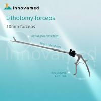 China 10mm Lithotomy Forceps Stainless Steel Reusable Stone Retrieval Instrument for Minimally Invasive Surgery for sale