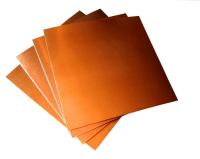 China Rectangular C51000 1mm Copper Sheet Surfaces Decoration Customized Size for sale