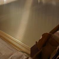 China Golden 0.02-0.3mm Thickness Copper Decorative Sheet Metal High Tensile Strength for sale