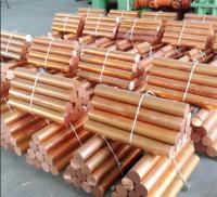 China 99.9% Pure Copper C11000 C101 Round Copper Bar For Industrial Ground Rod for sale