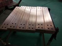 China Good Workability Copper Grounding Bus Bar Copper Processing Materials for sale