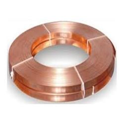 China Red T2 Copper Flat Strip Electrical Components 0.5-2mm Ultra Thin Copper Strip for sale