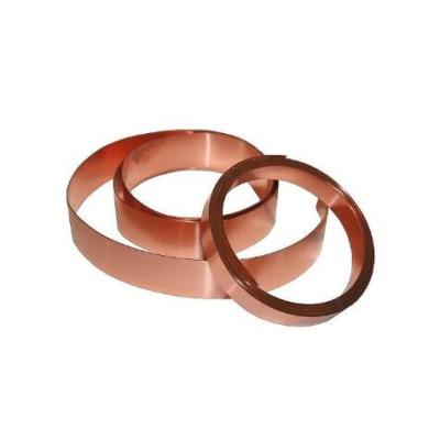 China Straight Edge Copper Strip 0.05-20mm Thickness High Tensile Strength for sale