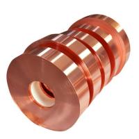 China High Conductiity Red H62 H68 Copper Strip Roll for Electrical Components for sale