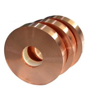 China High Tensile Strength Copper Strip Good Mechanical Properties for sale