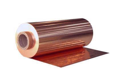 China 0.02mm Normal Thickness Dual Gloss Copper Foil For Power Battery for sale