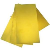 China Rolled Sheet/Plate Brass Sheet With 1mm Thickness For Decorative Applications for sale