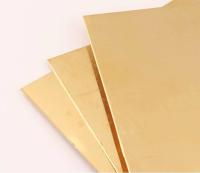 China Brass Alloy Sheet With High Conductivity - Perfect Choice For Decoration for sale