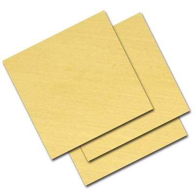 China AiSi ASTM Decorative Brass Sheet Metal Good Workability for sale