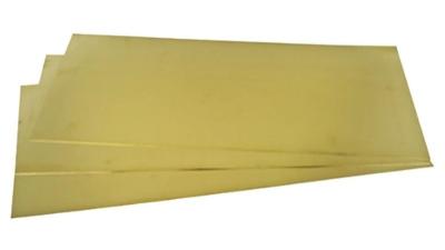China Smooth Surface Golden Yellow H62 H65 Brass Plate/ Sheet For Decoration for sale