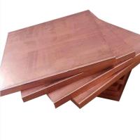China Pure Thick Red Copper Sheet Good Thermal Conductivity for sale