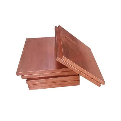 China Cold rolled H62 H65 Copper Sheet Red Galvanized ±0.2mm Tolerance for sale