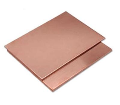 China 0.5mm 0.6mm Red Copper Sheet With Good Conductivity for sale