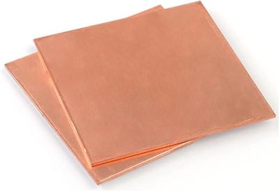 China Spot Goods Copper Sheet 2mm 99.9% High Purity Red For Electron Industry for sale