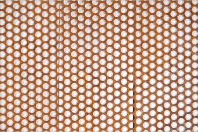 China Decorative Perforated Copper Plate For Ceilings Stair Railing Panels for sale