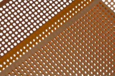 China 1m 2m 6m Perforated Copper Sheet Metal For Decorated Building Facades for sale