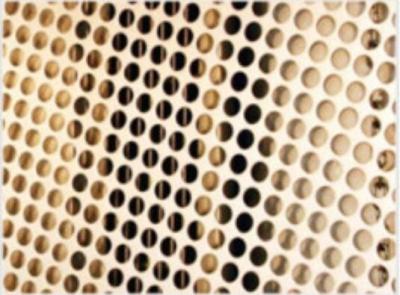 China Lightweight Decorative Perforated Copper Sheet Long Service Life for sale