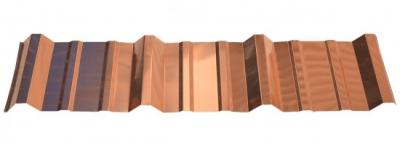 China C10100 C10200 Decorative Copper Sheets / Corrugated Copper Panels for sale