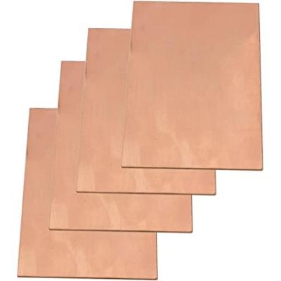 China Corrosion Resistant C10100 Copper Sheet 3mm Thick for sale