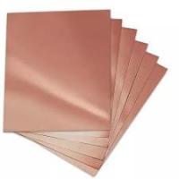 China H65 H68 Red Copper Sheet 0.5mm-200mm For Bending for sale