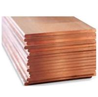 China Red Pure 5mm Copper Plate Sheet Construction Bright Surface 1/4 Hard for sale