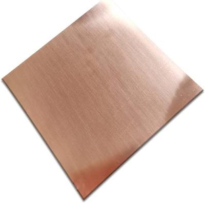 China High Precision 110 Copper Sheet Support Customization for sale