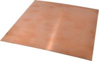 China Red Pure 5mm Copper Plate Sheet Construction Bright Surface 1/4 Hard for sale