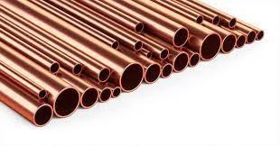 China Extruded And Drawn Thickness 0.3-100mm Copper Pipe For Rectifiers On Railway Trains for sale