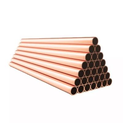 China Seamless 99.99 Pure Copper Straight Pipe For Air Conditioners for sale