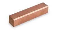 China 20x20mm Pure Square Copper Bar For Electrical Work / Ornamental Projects for sale