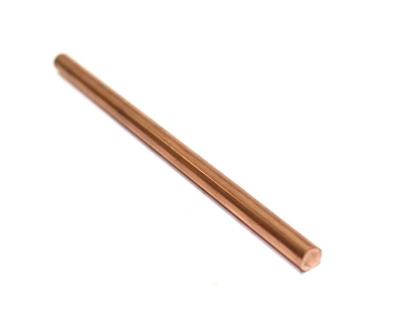 China High purity Diameter 3mm H65 H63 H68 Red Copper Round Bar For Welding Fixtures, etc for sale