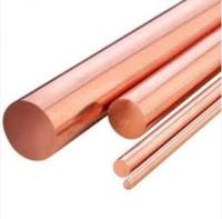China GB ISO ASTM JIS Copper Round Bar Excellent Mechanical Characteristics for sale