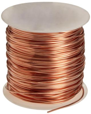 China High Elongation Power Transmission Cables Copper Single Strand Wire for sale