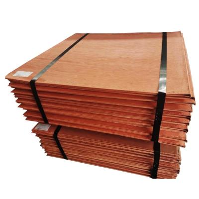 China 99.95% Copper Cathode Unmatched Conductive Properties for sale