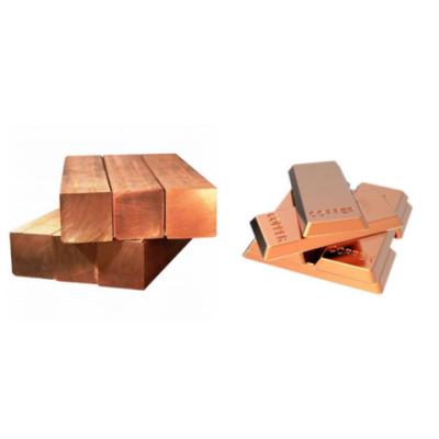 China Metal Scraps High Purity Copper Ingots For Industry Lightning Rod for sale