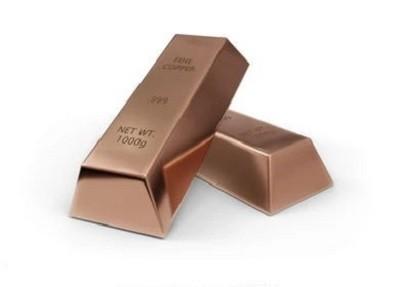 China Ductile Light Copper Ingot Low Rate Of Thermal Expansion for sale