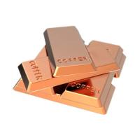 China Standard Grade Red Copper Ingots With Smooth Surface For Chemical Industry for sale