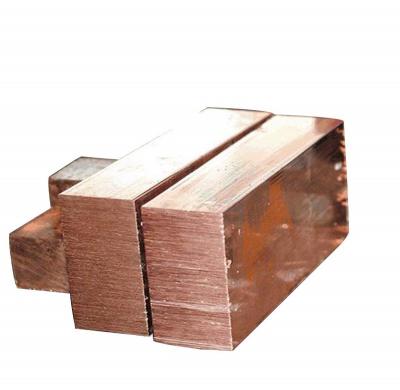 China Standard Copper Ingots With High Tensile Strength In Cuboid Shape Made In China for sale
