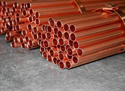 China 99% Pure Copper Tube for Heating Application with Elongation (≥ %) of 45%(B30) for sale