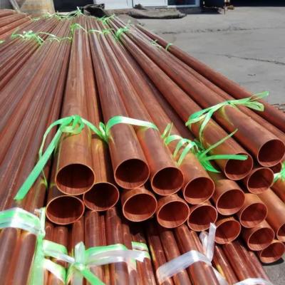 China High Quality Polished Copper Pipes with Wall Thickness 0.2-120mm, Customizable Length for sale