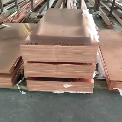 China Copper Plate Sheet 1000mm-6000mm Length, 1000mm-3000mm Width for Industrial Use for sale